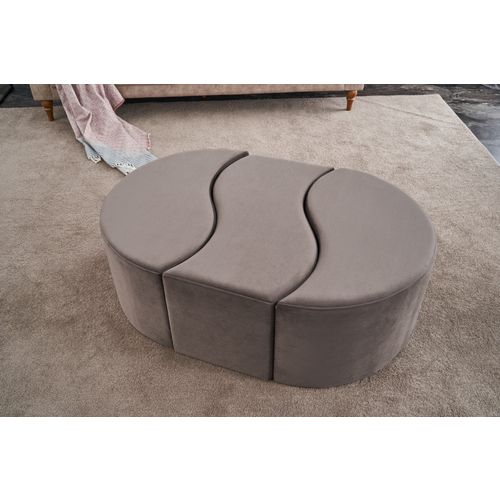 Atelier Del Sofa tabure Alya, 120 cm, mink