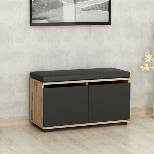 Hanah Home cipelarnik Drago, 80 cm, orah / crni