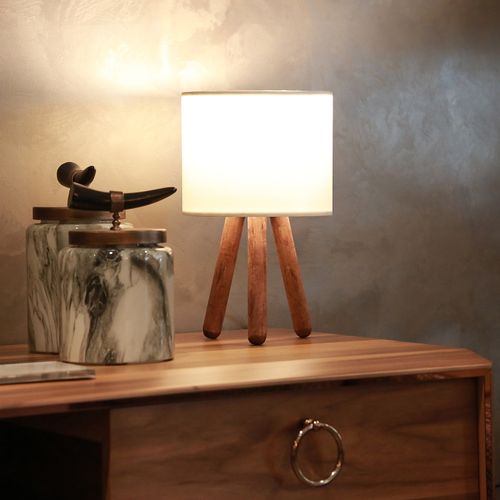 Opviq stona lampa AYD-2939, visina 32 cm, krem