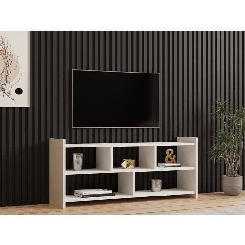 Hanah Home TV komoda Pera, 117,5 cm, bela