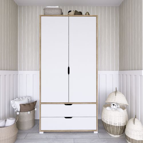 Hanah Home ormar 90 Cm 1600-015 Light, 90 cm, orah / beli