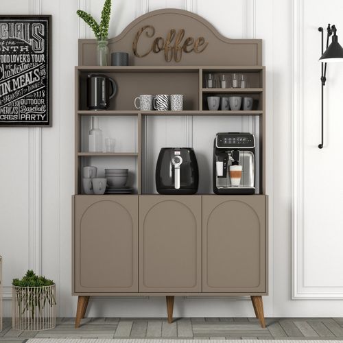 Hanah Home ormar za kafe kutak Lyon 120, 120 cm, Atlas / orah
