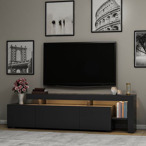 Hanah Home TV komoda Beliz, 192 cm, antracit