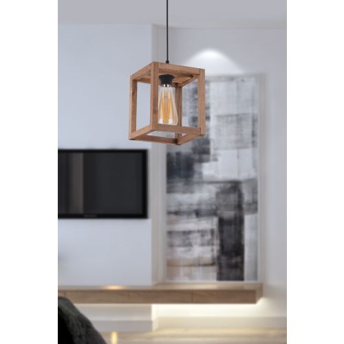 Opviq visilica Cube, braon