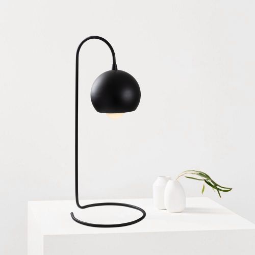 Opviq stona lampa Yılan NT-121, visina 56 cm, crna
