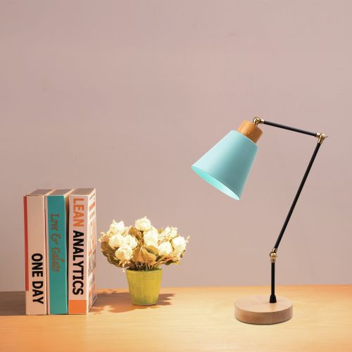 Opviq stona lampa Manavgat N-597, visina 52 cm, tirkizna