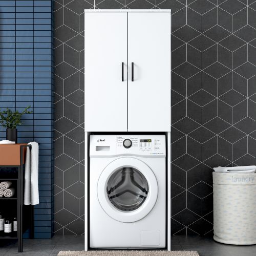 Hanah Home ormarić za veš mašinu KD110 3192, 65 cm, beli