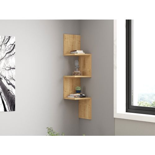 Hanah Home zidna polica Zikzak, 105,4 cm, Sapphire