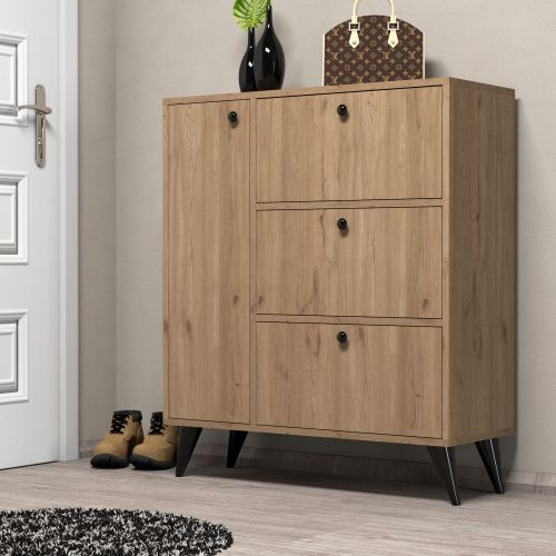 Hanah Home cipelarnik Bella 1802, 90 cm, hrast