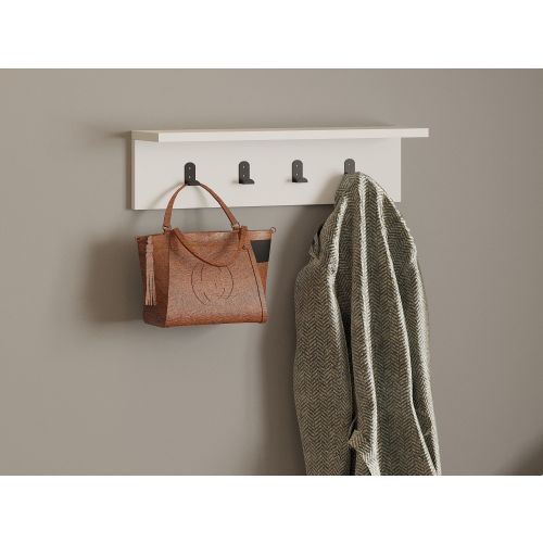 Hanah Home zidna polica Ayla, 60 cm, bela