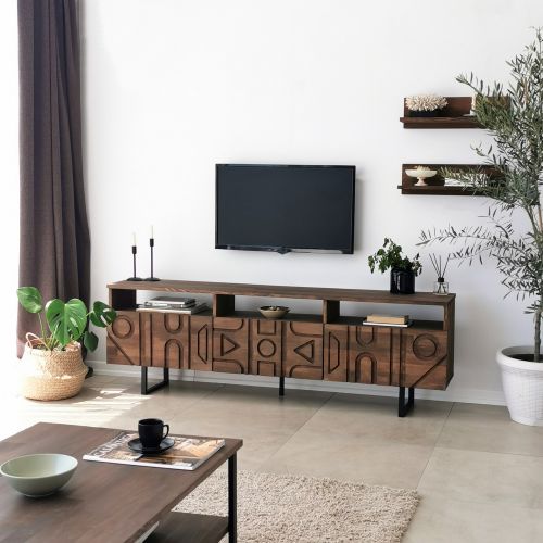 Hanah Home TV komoda Aristo, 170 cm, orah