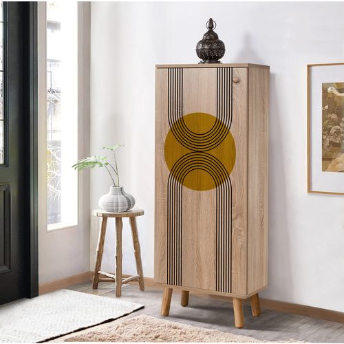 Hanah Home cipelarnik Vegas S 907, 50 cm, hrast sonoma
