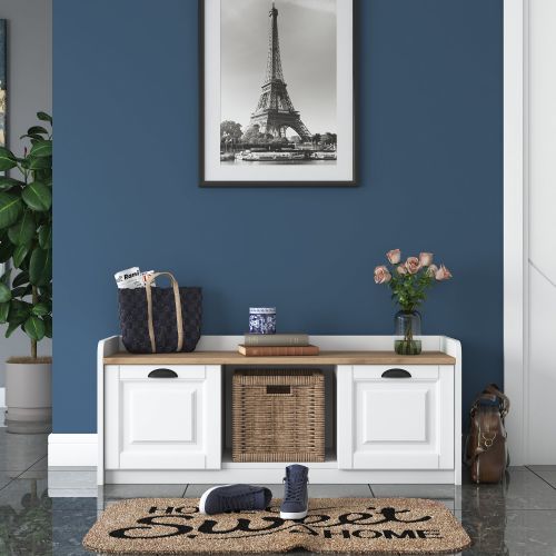 Hanah Home cipelarnik P2 1808, 120 cm, orah / beli