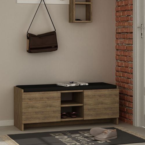 Hanah Home cipelarnik Zulla, 110 cm, tamni hrast