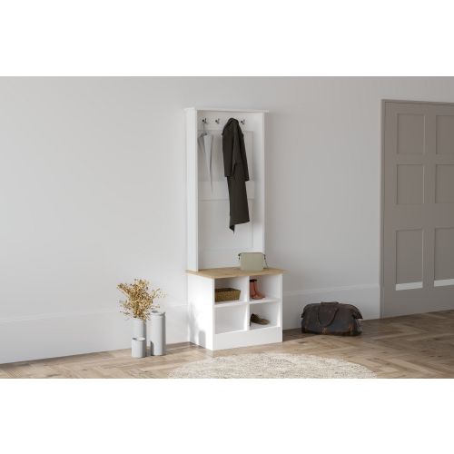 Hanah Home garderober za predsoblje Mare Sapphire White, 64 cm