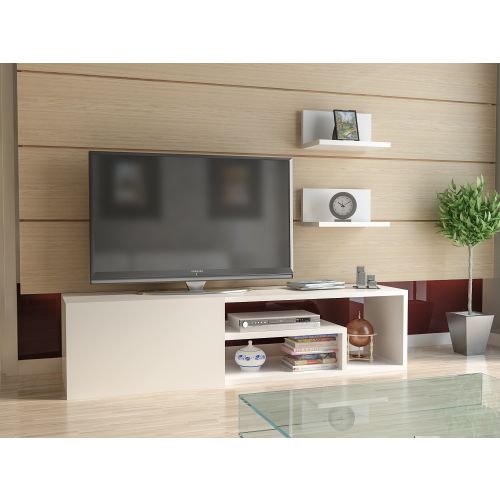 Hanah Home TV komoda Zeplin, 120 cm, bela
