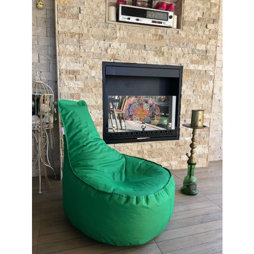 Atelier Del Sofa lazy bag Aktif, 60 cm, zelena