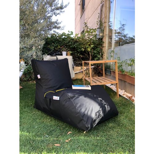 Atelier Del Sofa lazy bag Daybed, 60 cm, crna