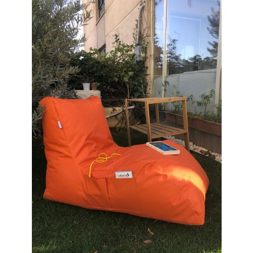 Atelier Del Sofa lazy bag Daybed, 60 cm, narandžasta