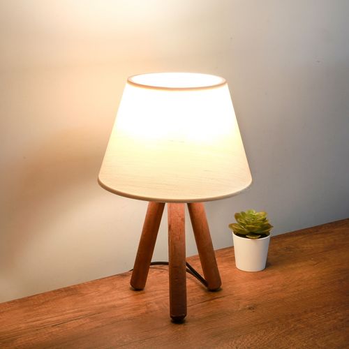 Opviq stona lampa AYD-3170, visina 30 cm, krem