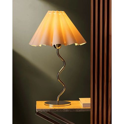 Opviq stona lampa Anne, visina 54 cm, zlatna