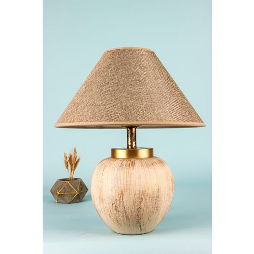 Opviq stona lampa BK011, visina 35 cm, bež