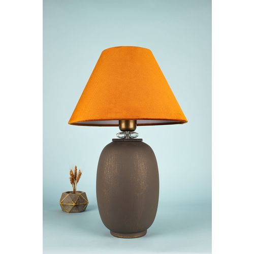 Opviq stona lampa BK022, visina 44 cm, siva