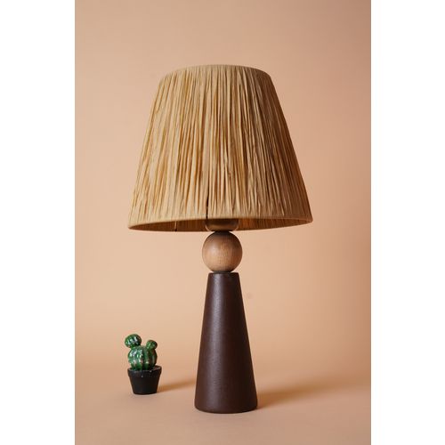 Opviq stona lampa YL498, visina 46 cm, braon
