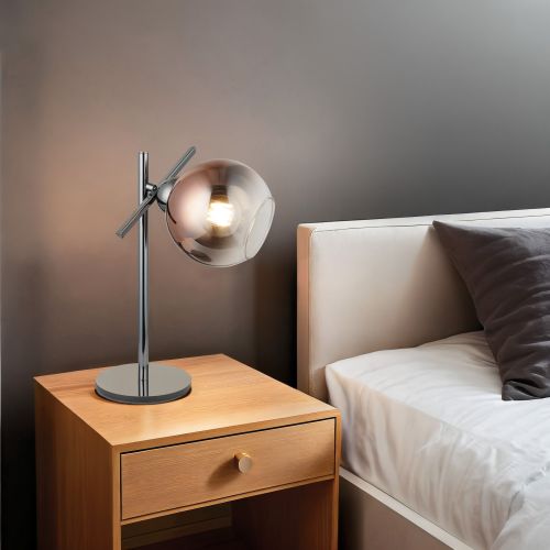 Opviq stona lampa Bena 87-17, visina 37 cm, kobalt
