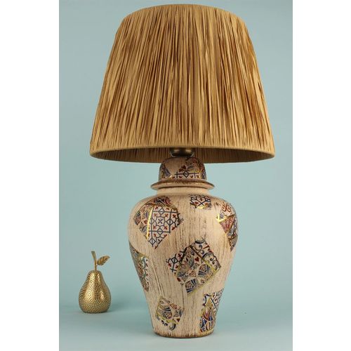 Opviq stona lampa YL654, visina 50 cm, krem