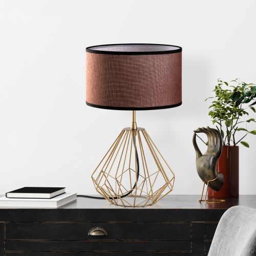 Opviq stona lampa Diamond S-713, zlatna