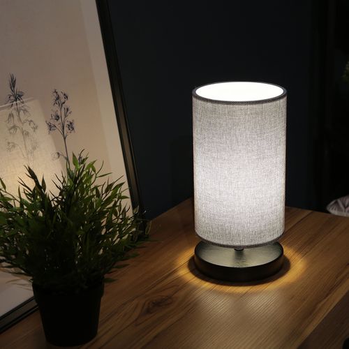 Opviq stona lampa AYD-2898, visina 30 cm, siva