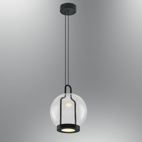 Opviq luster 3434-1A-19, crna