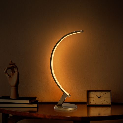 Opviq stona lampa Bevel 13324, visina 47 cm, zlatna