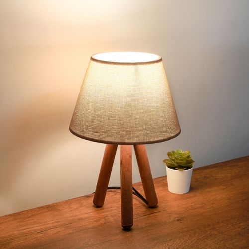 Opviq stona lampa AYD-3171, visina 30 cm, bež