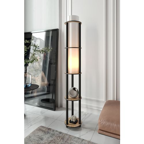 Opviq podna lampa KS-11125, visina 150 cm, orah