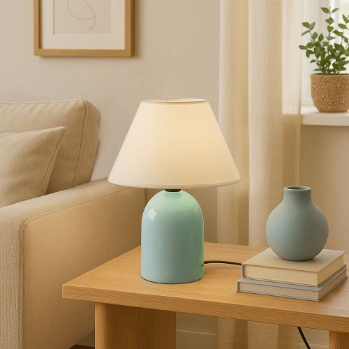 Opviq stona lampa 241931, visina 28 cm, krem