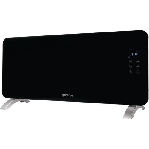 Gorenje OPTIHEAT 2000GTPT panelni radijator sa staklenim panelom, 2000 W, crni