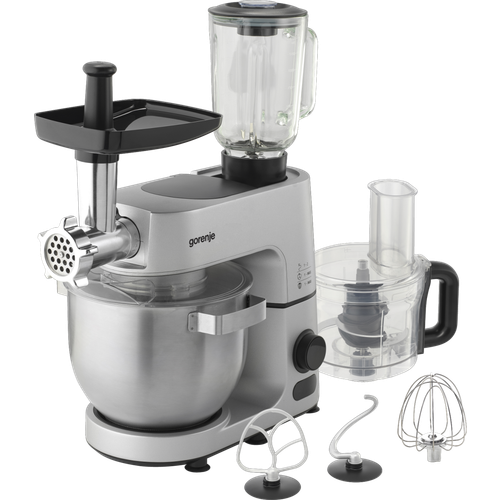Gorenje MMC1500SCX kuhinjski robot, 1500 W, posuda 7 L, ugrađena vaga, blender i mlin za meso