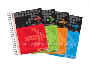 FORNAX College blok A5 mix boje