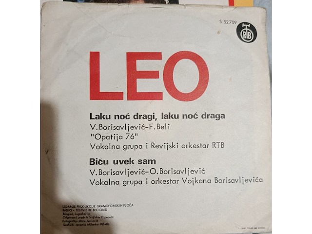 Leo Martin-Laku Noć Dragi Laku Noć Draga