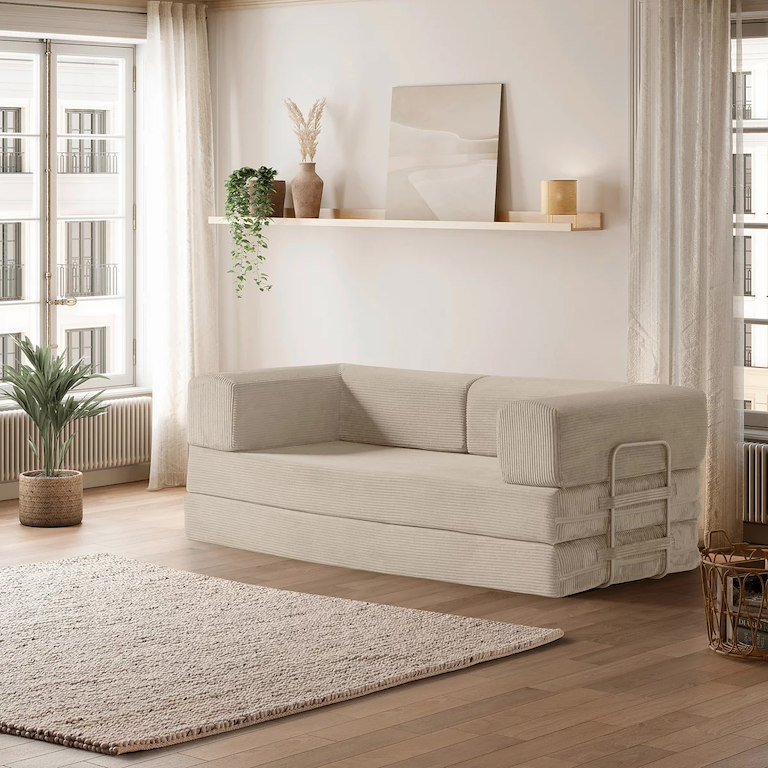 SOFA LEŽAJ krem