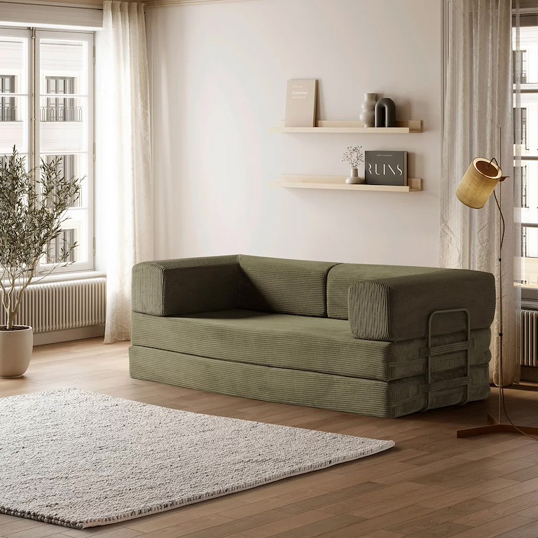 SOFA LEŽAJ zelena