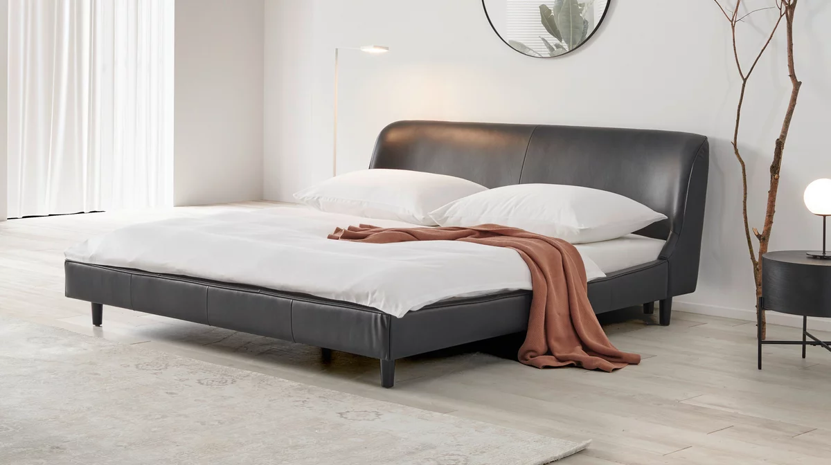 TAPACIRANI KREVET 180/200 cm crna