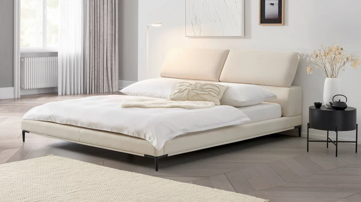 TAPACIRANI KREVET 180/200 cm krem
