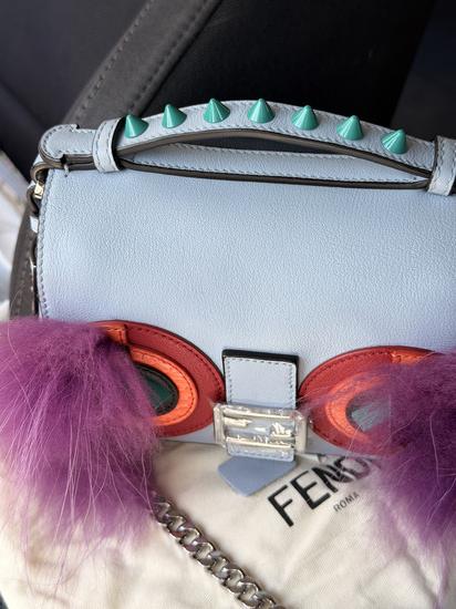 Original Fendi kozna torba sa dva lica snizeno