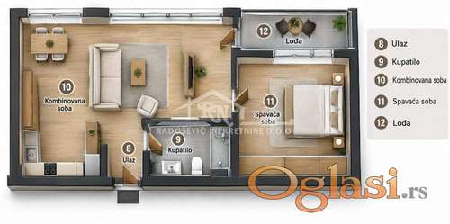 Rakovica, Centar, novogradnja, 45,99m2 ID#1712