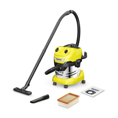 Karcher WD 4 S V-20/5/22 usisivač za suvo i mokro usisavanje, inoks 20 l