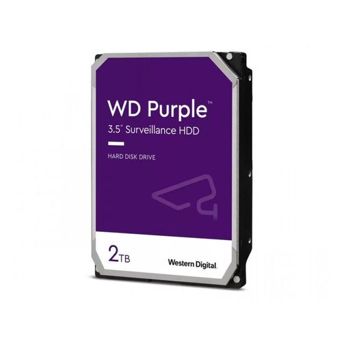 WD Purple WD23PURZ hard disk 2TB 3.5" SATA, 256MB, za video nadzor