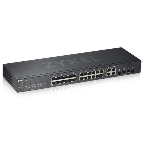 Zyxel GS1920-24 v2 smart managed svič 24x Gigabit + 4x combo, rek